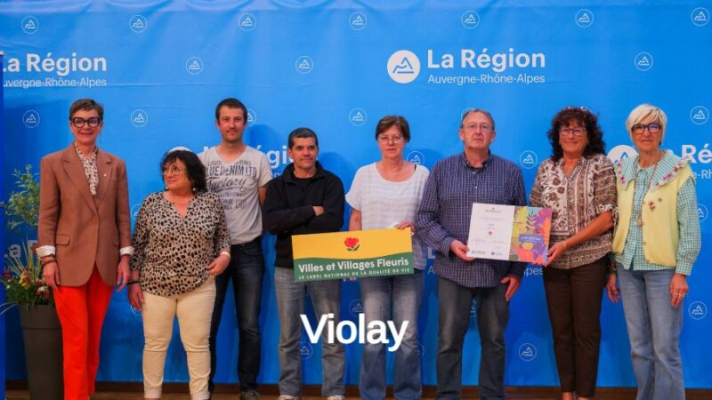 Violay labellisé 1ère Fleur - Mairie de Violay